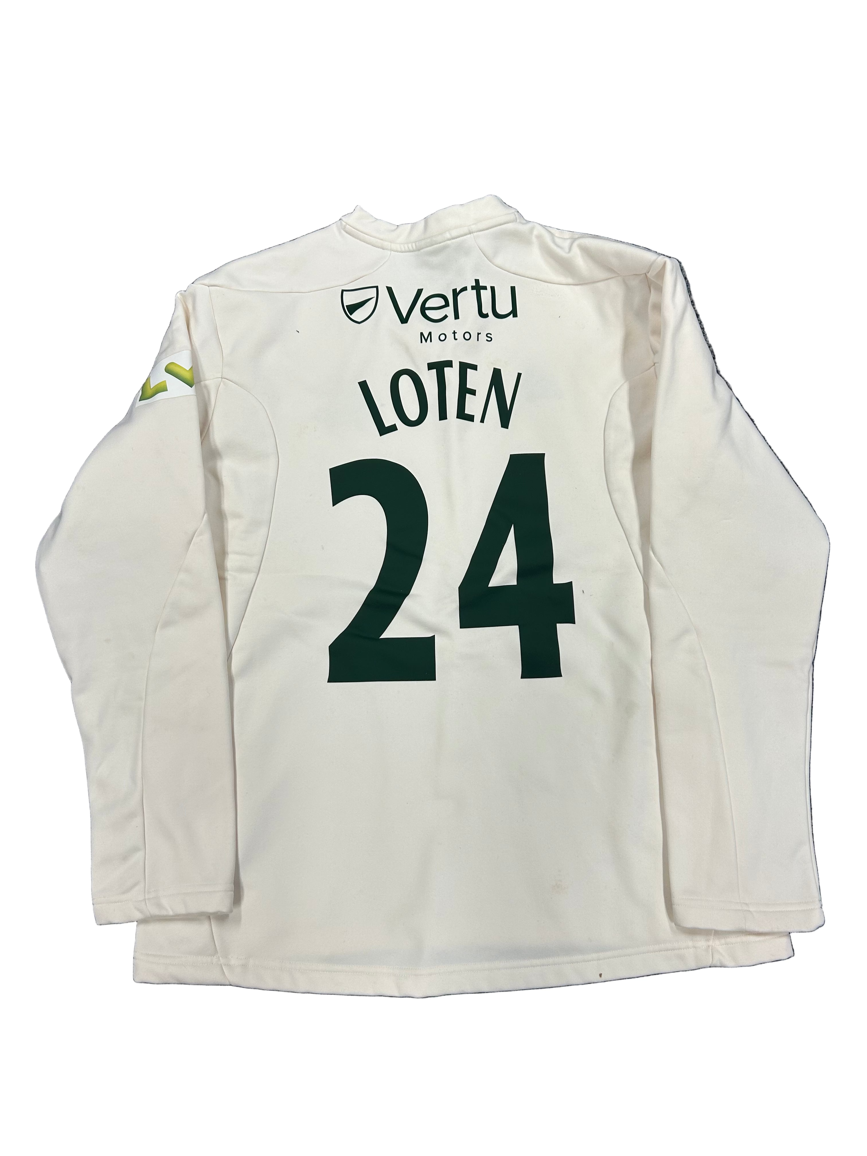 Tom Loten Notts 2023 County Championship Match Worn LS Playing Jumper ...