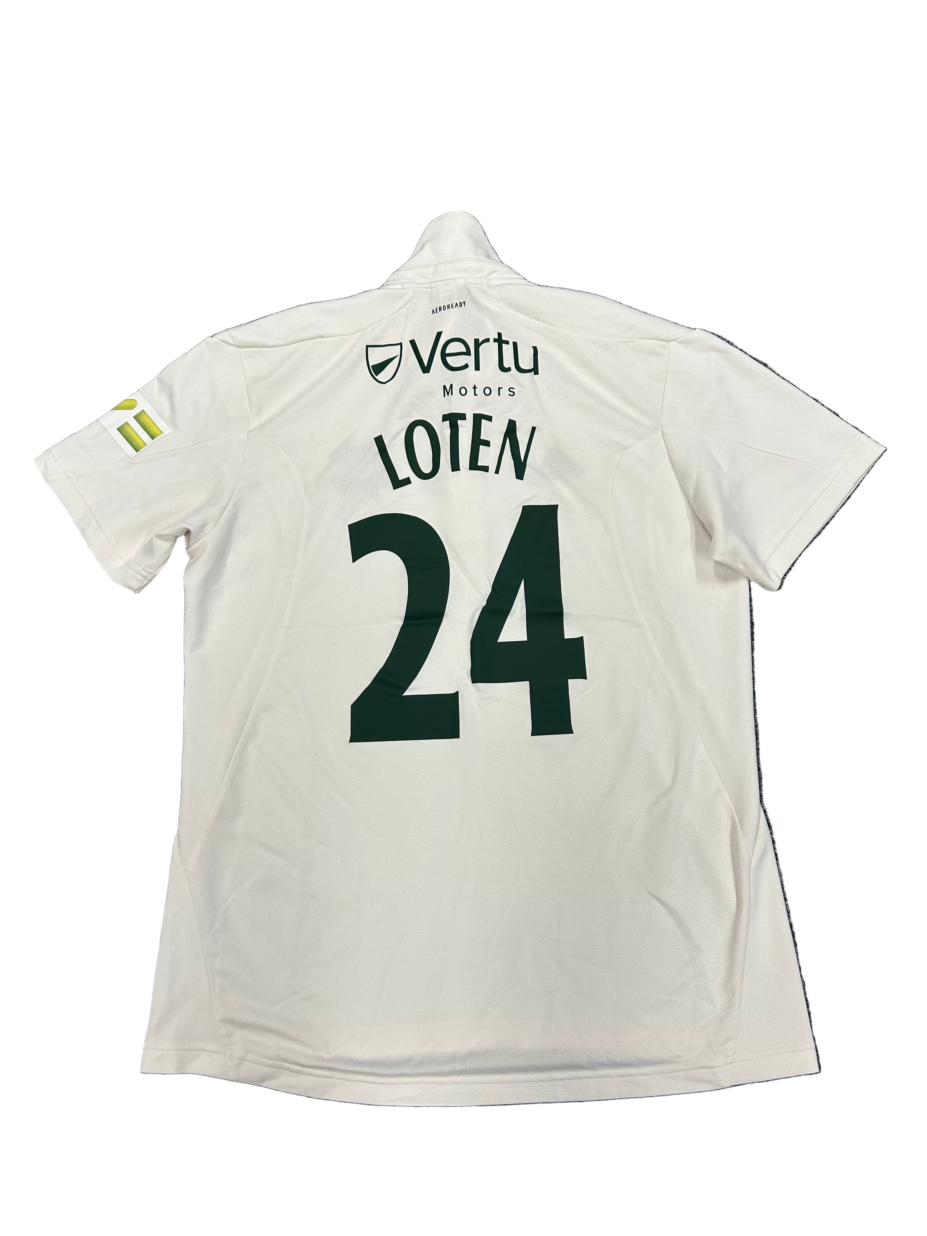 Tom Loten Notts 2023 County Championship Match Worn SS Playing Shirt ...