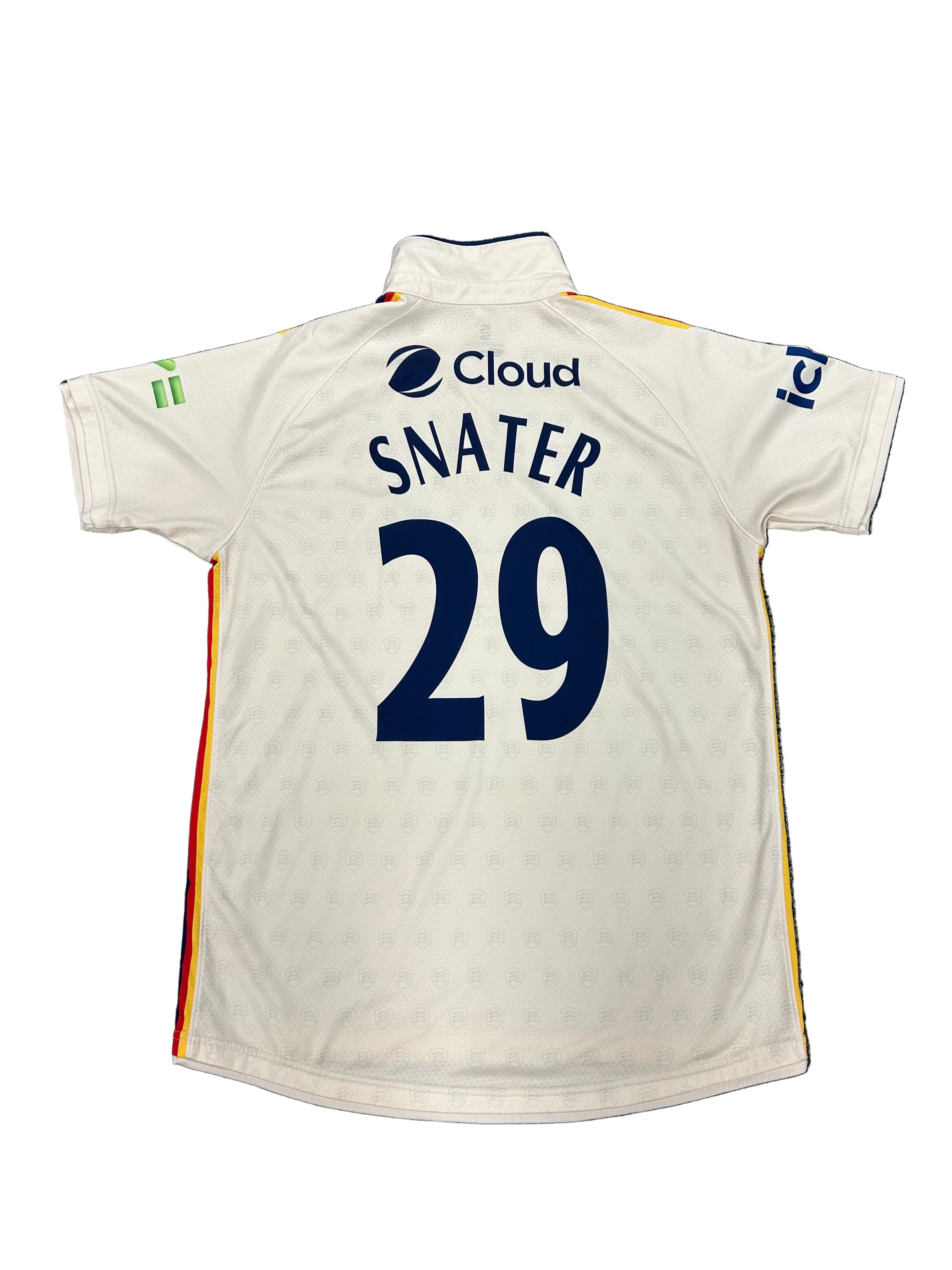 Shane Snater Essex 2023 County Championship Match Worn SS Playing Shir ...
